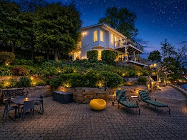 House with garden and terrace