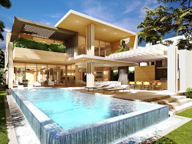 House with pool