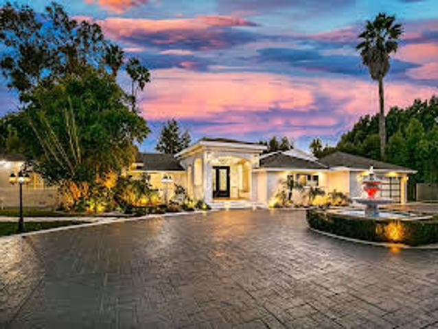 House with pool and garden