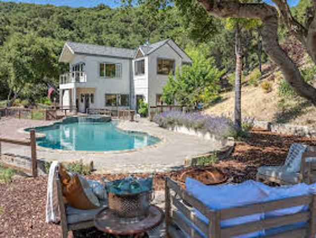 House with pool and garden