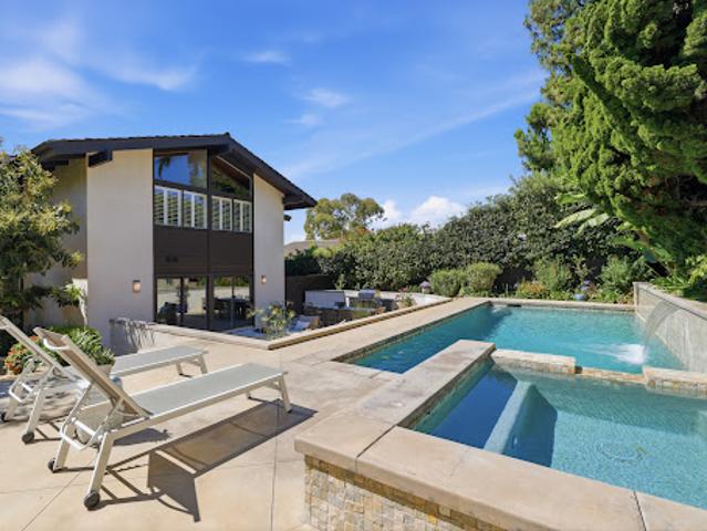 House with pool and garden