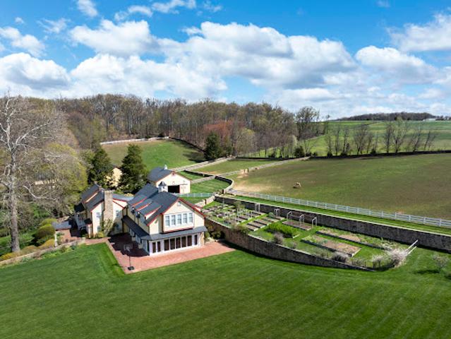 House with pool and garden