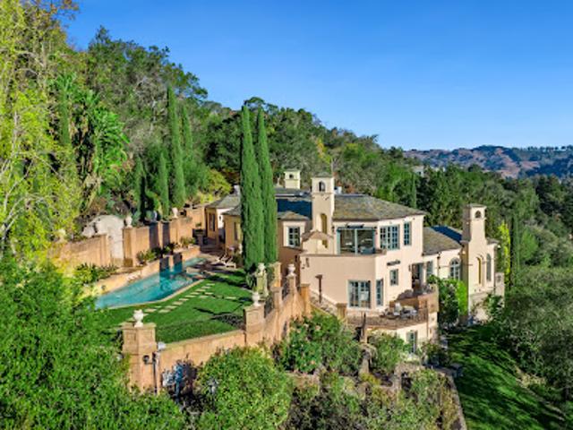 House with pool and garden