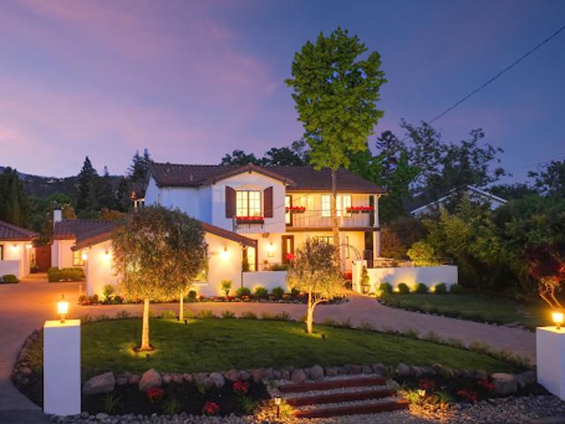 House with pool and garden