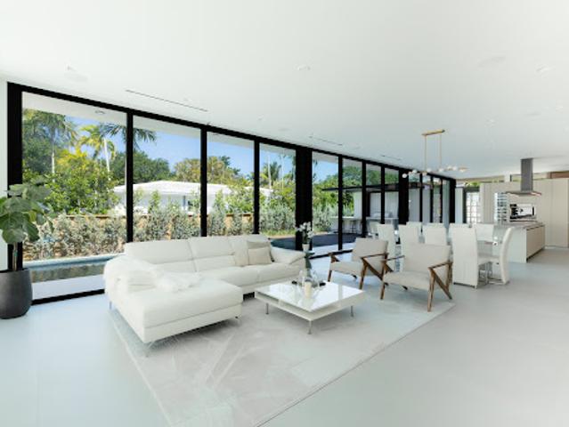 House with pool and garden