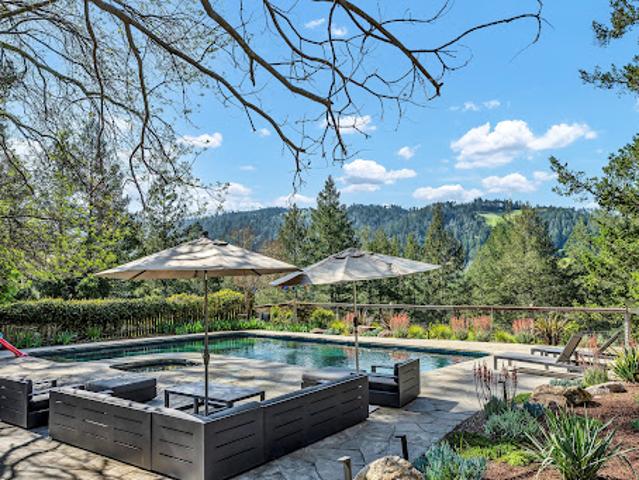 House with pool and garden