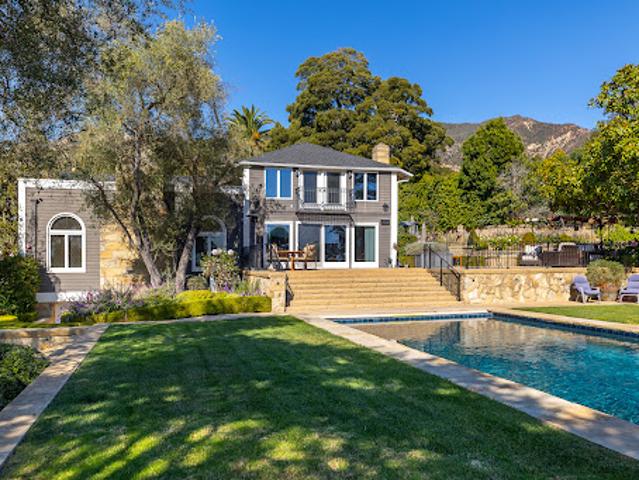 House with pool and garden