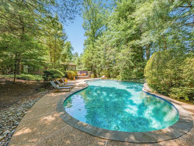 House with pool and garden