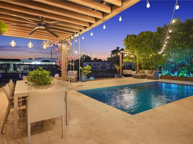 House with pool and garden