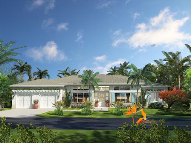 House with pool and garden
