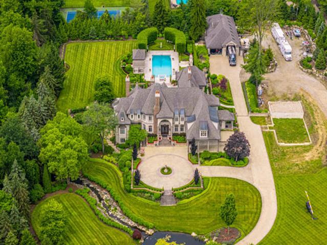 House with pool and garden