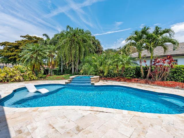 House with pool and garden