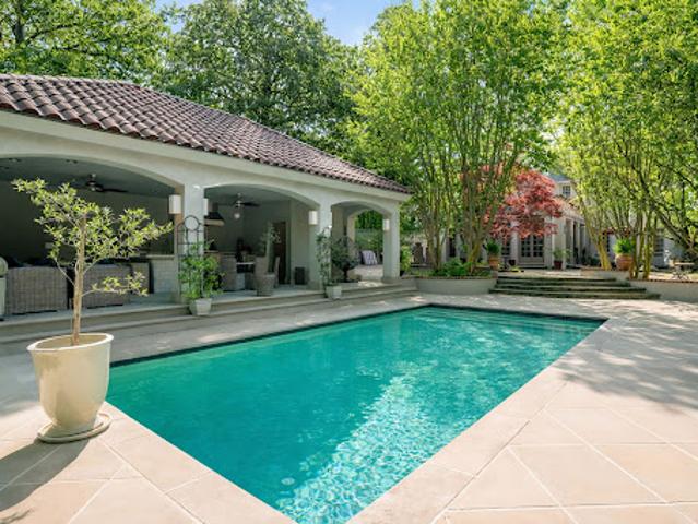 House with pool and garden
