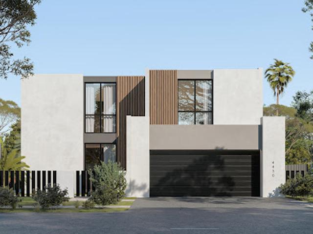 House with pool and garden