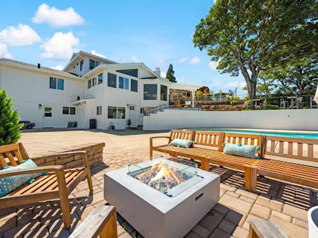 House with pool and garden