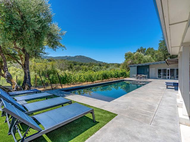 House with pool and garden