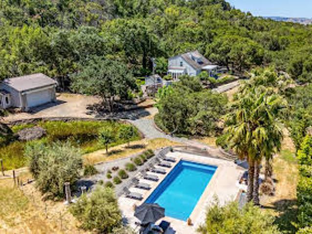 House with pool and garden