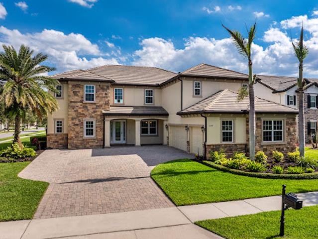 House with pool and garden
