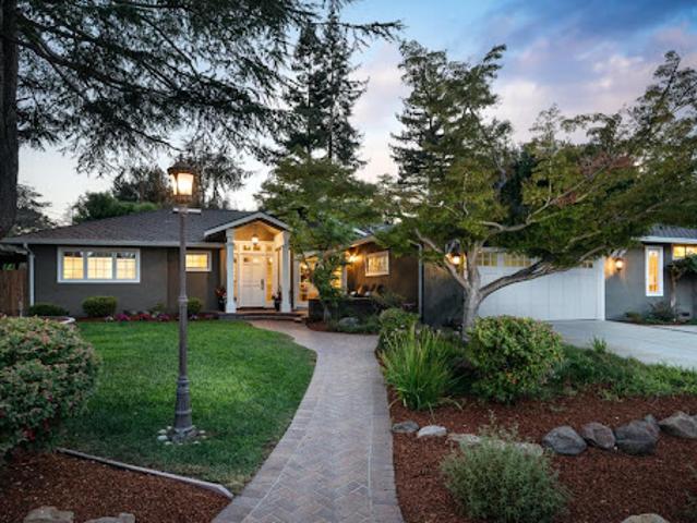House with pool and garden