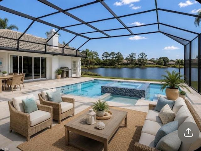 House with pool and terrace