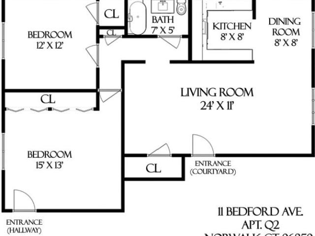 house with 2 bedroom, CT CT DLS102435049