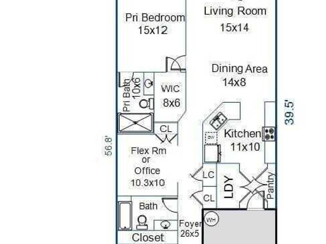 house with 2 bedroom, NC NC ES102520729