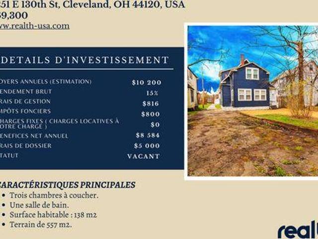 house with 3 bedroom, Cleveland OH DS96308301