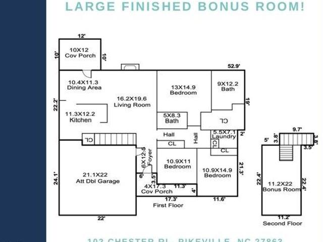 house with 3 bedroom, Pikeville NC DS103604765