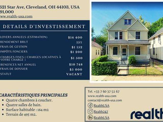 house with 4 bedroom, Cleveland OH DS96308307