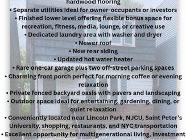 house with 4 bedroom, Jersey City NJ DLS102315102