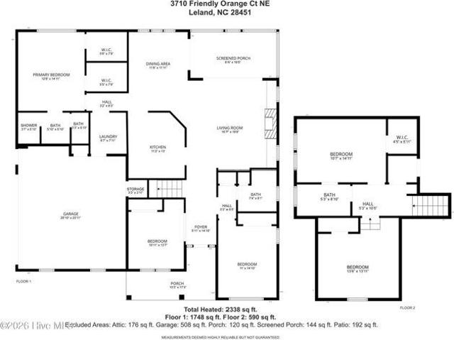 house with 4 bedroom, Leland NC ES104908010
