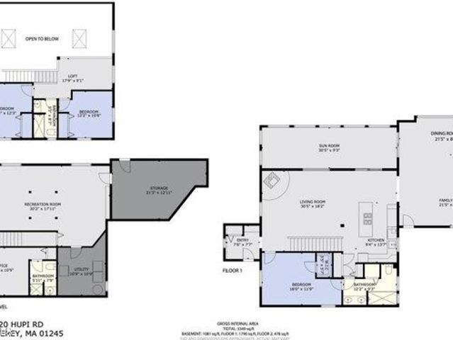 house with 4 bedroom, Monterey MA ES104076590