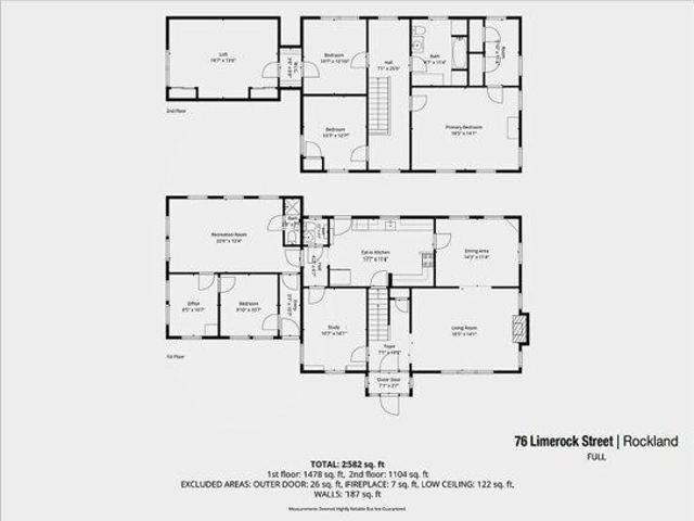 house with 4 bedroom, Rockland ME ES105107917