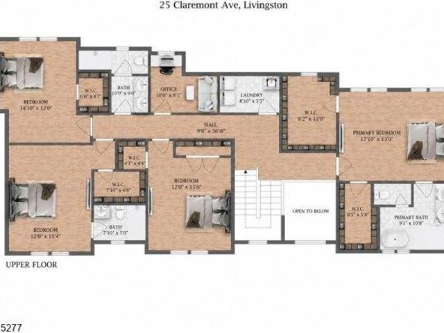 house with 6 bedroom, Livingston NJ ES104542700
