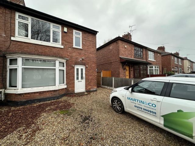 House at Walker Street, Crewe