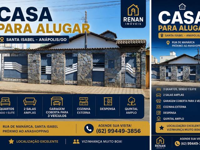 house at ANÁPOLIS VILA SANTA ISABEL