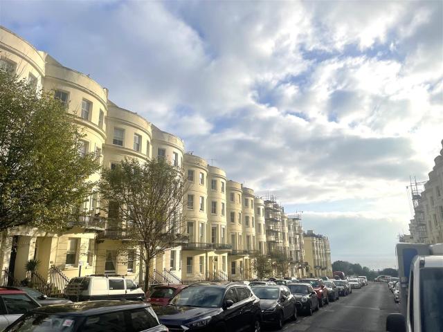 house at Brunswick Place, Brighton