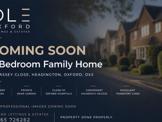 House at Massey Close, Oxford