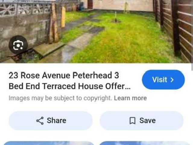 House at Rose Avenue, Peterhead