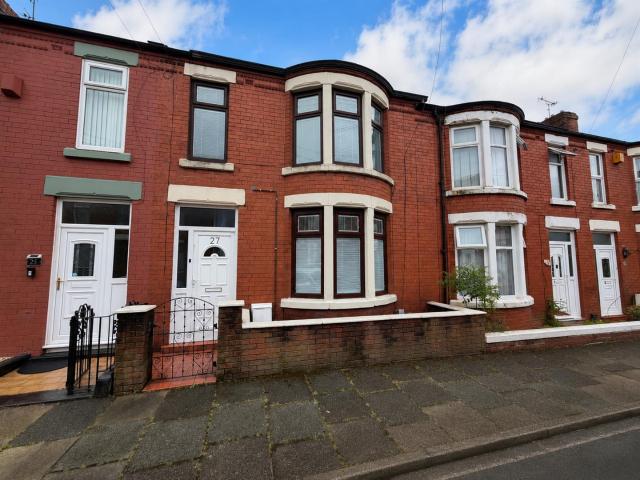 house in Bishop Road, Wallasey