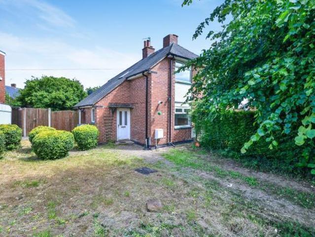 house in Brougham Avenue, Mansfield