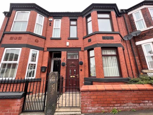 house in Cheetham Road, Manchester, M27