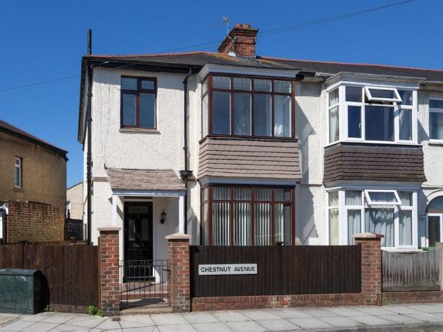 house in Chestnut Avenue, Southsea, Hampshire