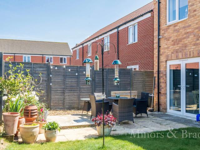 house in Jeckyll Road, Wymondham, NR18