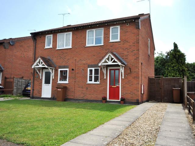 house in Lodge Close, Melton Mowbray, Leicestershire, LE13
