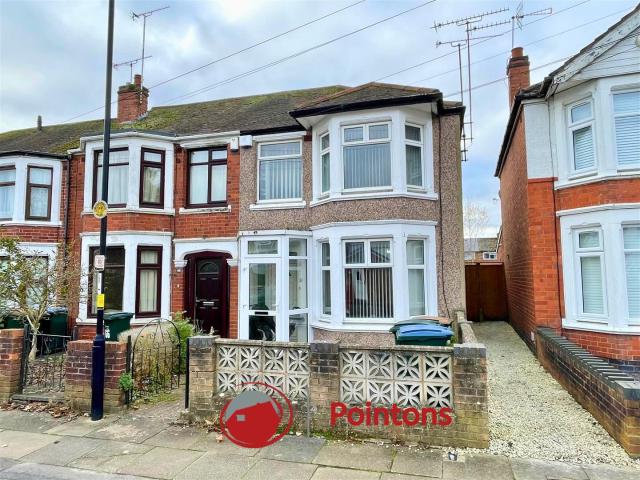 house in Poitiers Road, Cheylesmore, Coventry, CV3 5JX