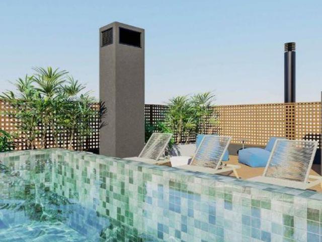 Houston Residence Apto 1 quarto sacada 34 m2 806 Jota2F