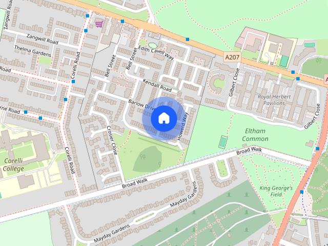 Howerd Way, Shooters Hill, SE18