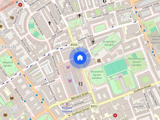 Hunter Street, London, WC1N