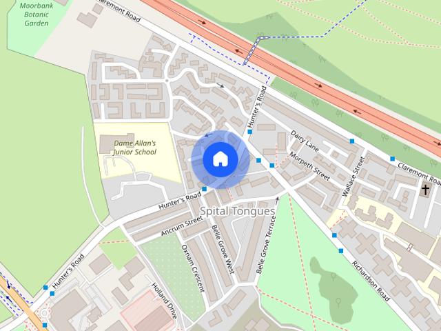 Hunters Road, Spital Tongues, Newcastle upon Tyne, NE2
